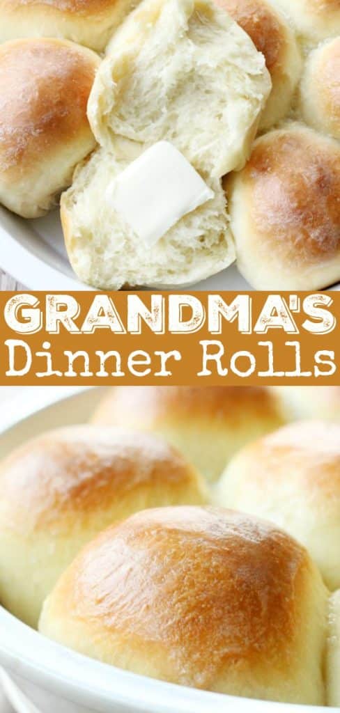 Grandma's Dinner Rolls Recipe - Foodtastic Mom