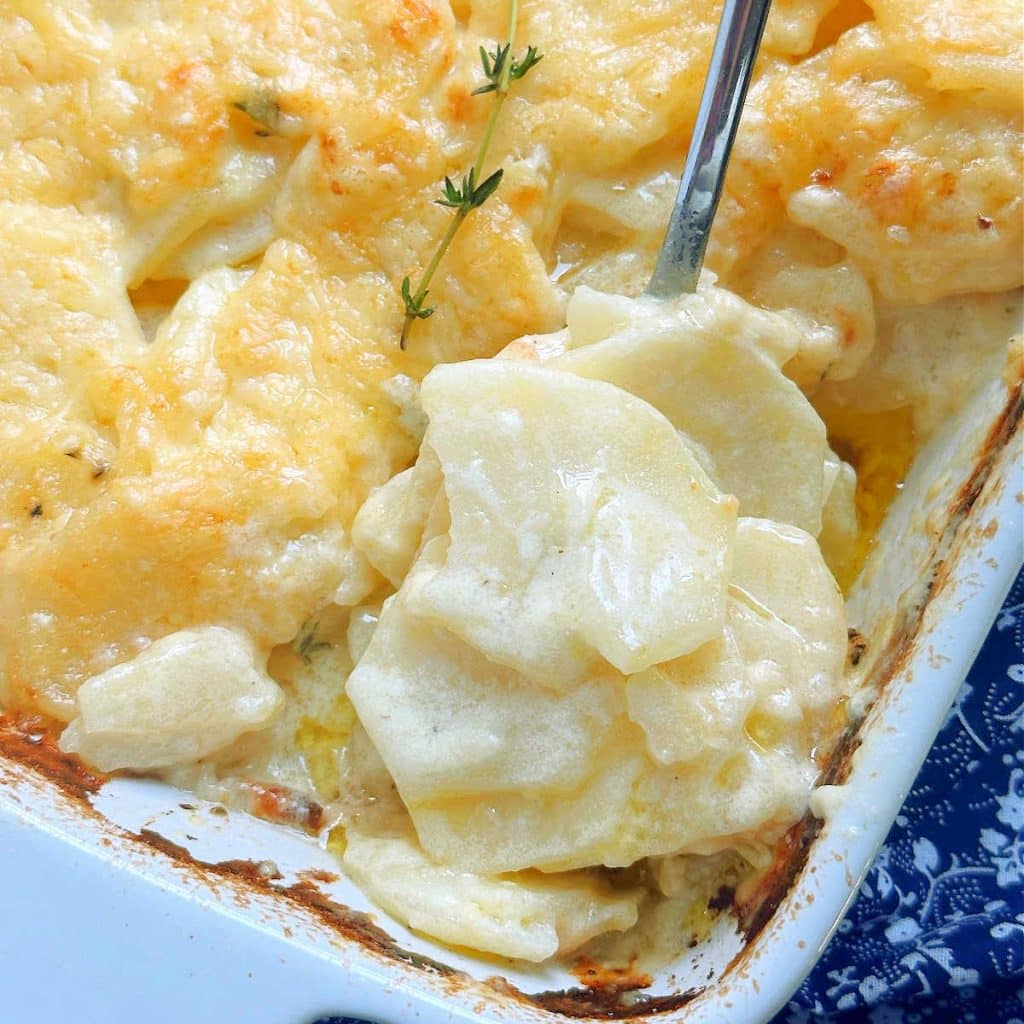 Potatoes Dauphinoise - Foodtastic Mom