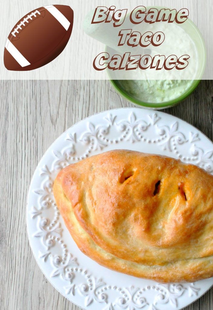 Big Game Taco Calzones - Foodtastic Mom