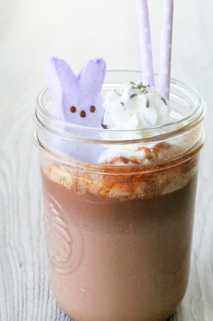 Lavender Hot Chocolate - Foodtastic Mom