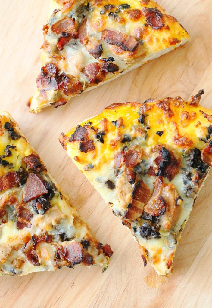 Ballpark Brat Pizza - Foodtastic Mom