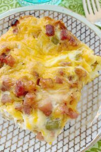Eggs Benedict Breakfast Bake is a stunning brunch dish for a crowd.