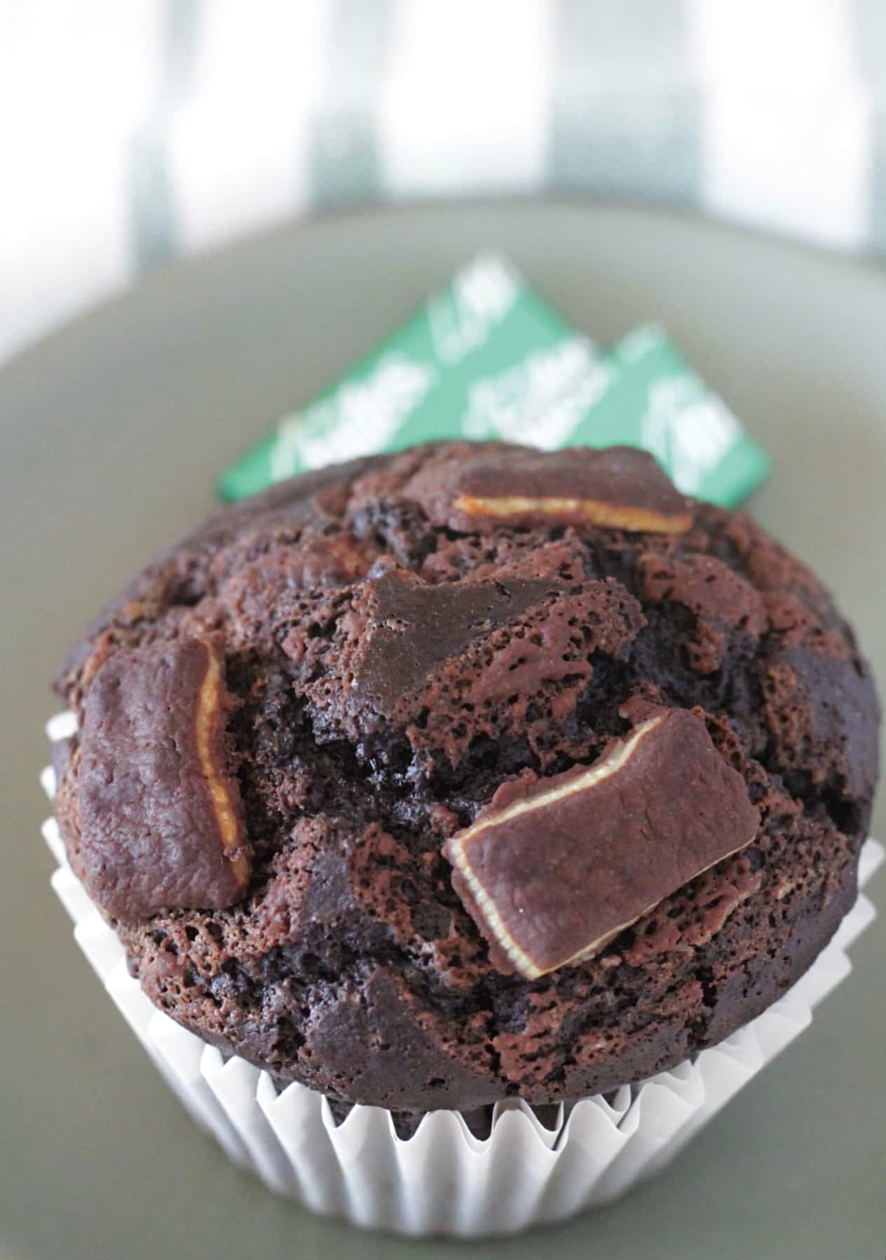 Mint Chocolate Muffins