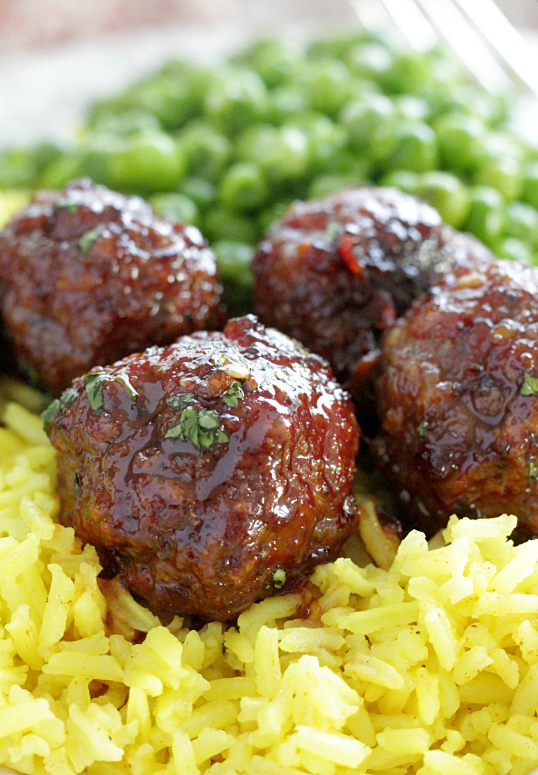 Asian Maple Sausage Meatballs - Foodtastic Mom
