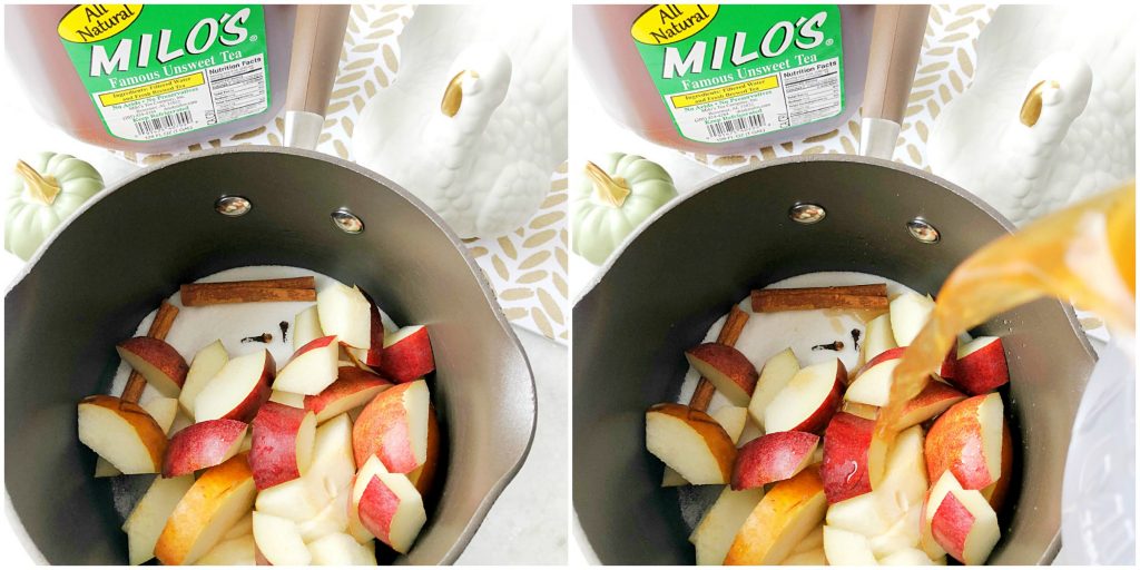 Spiced Pear Tea Fizz - Foodtastic Mom