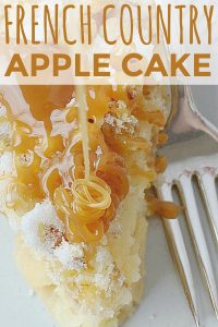 French Country Apple Cake - Foodtastic Mom
