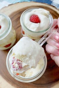 Raspberry Peach Tea Trifle - Foodtastic Mom