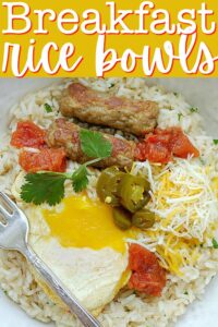 Breakfast Rice Bowls - Foodtastic Mom