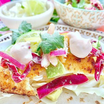 Baja Fish Tacos - Foodtastic Mom