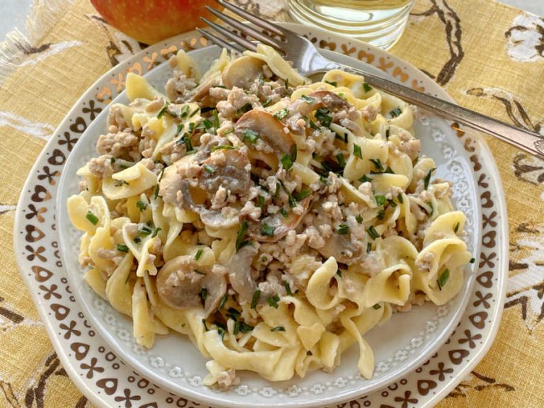 Pork Stroganoff - Foodtastic Mom