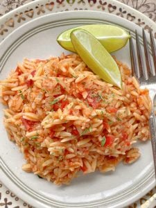 Spanish Risoni - Foodtastic Mom