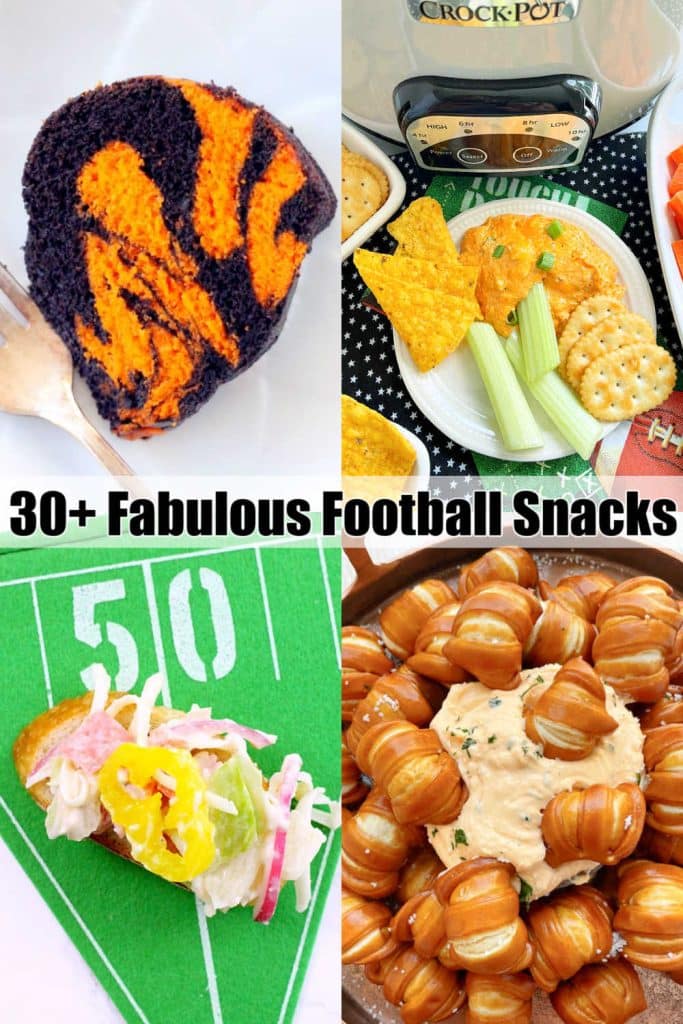 30+ Fabulous Football Snacks - Foodtastic Mom