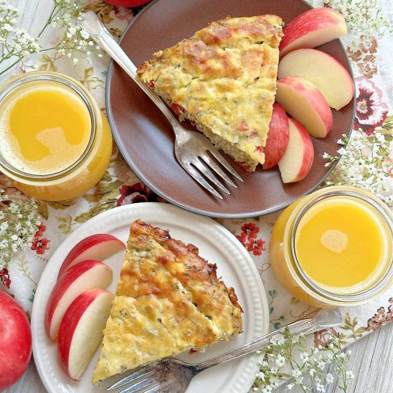 Goat Cheese Quiche - Foodtastic Mom