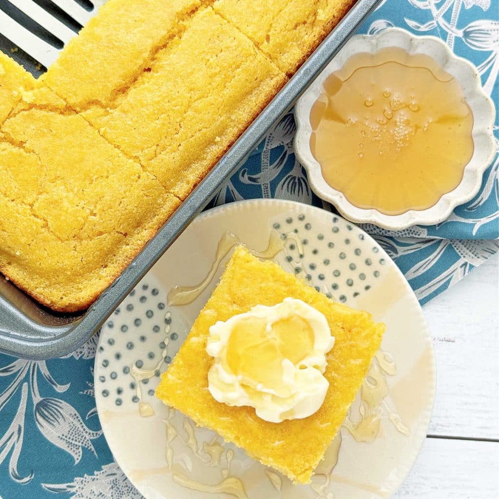 Honey Hush Cornbread - Foodtastic Mom