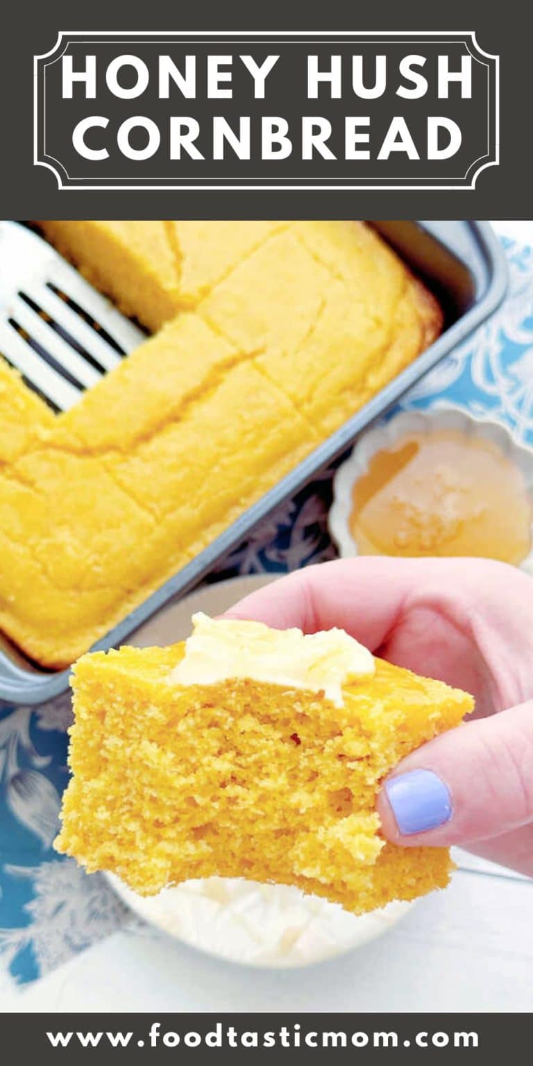 Honey Hush Cornbread - Foodtastic Mom
