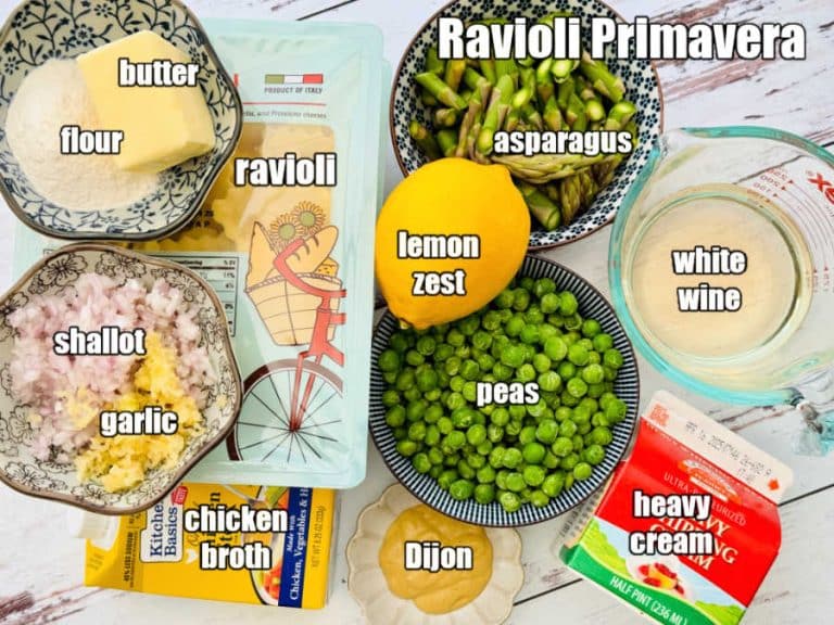 Ravioli Primavera - Foodtastic Mom