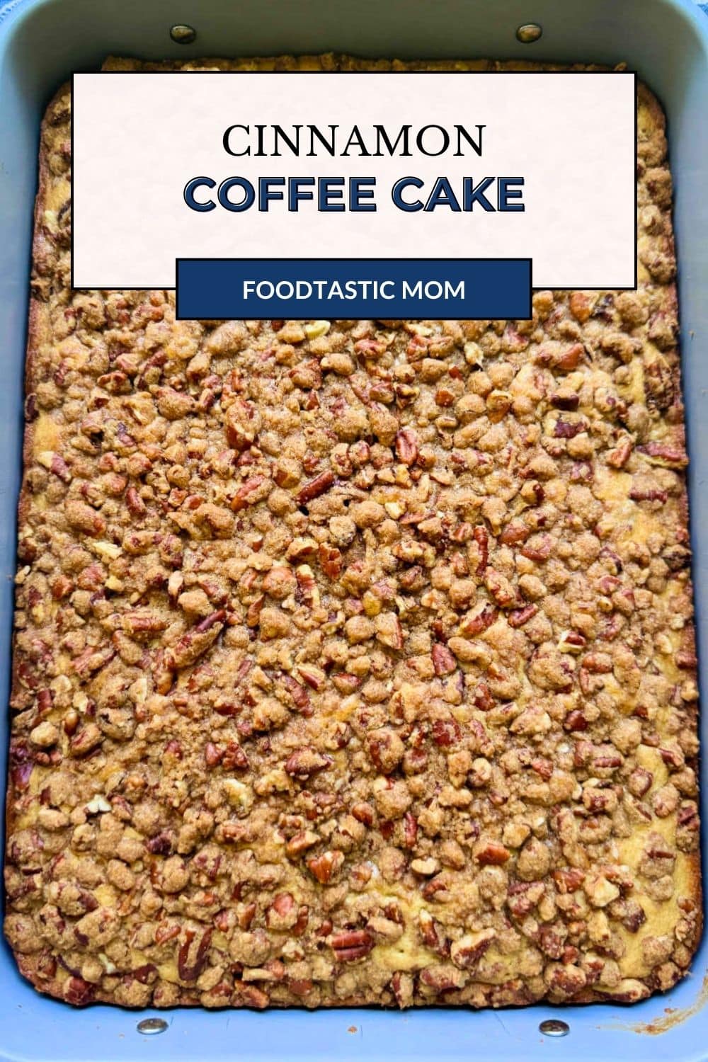 Easy Cinnamon Coffee Cake Recipe with Video - Foodtastic Mom