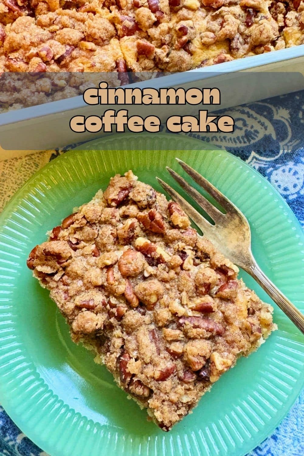 Easy Cinnamon Coffee Cake Recipe with Video - Foodtastic Mom